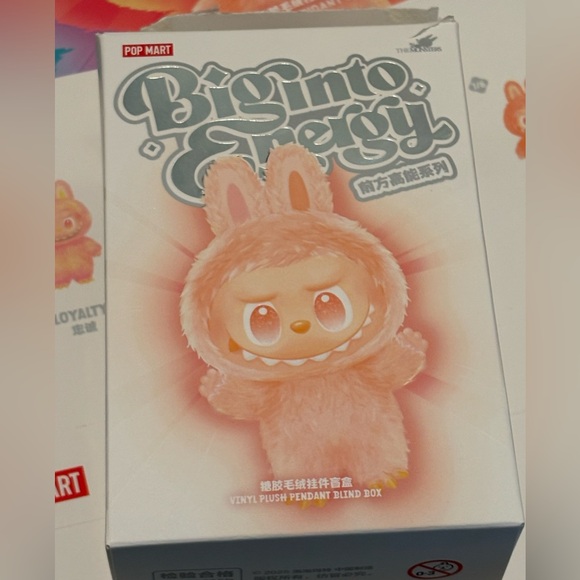 POP MART | Toys | Authentic Pop Mart Big Into Energy Labubu Loyalty ...
